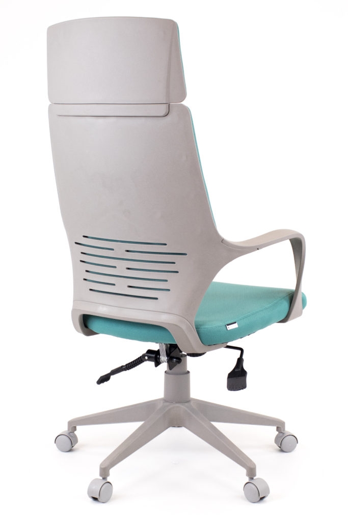 Компьютерное кресло Trio Grey TM Ткань Бирюзовый Everprof (Китай) | купить EP Trio grey TM blue ...