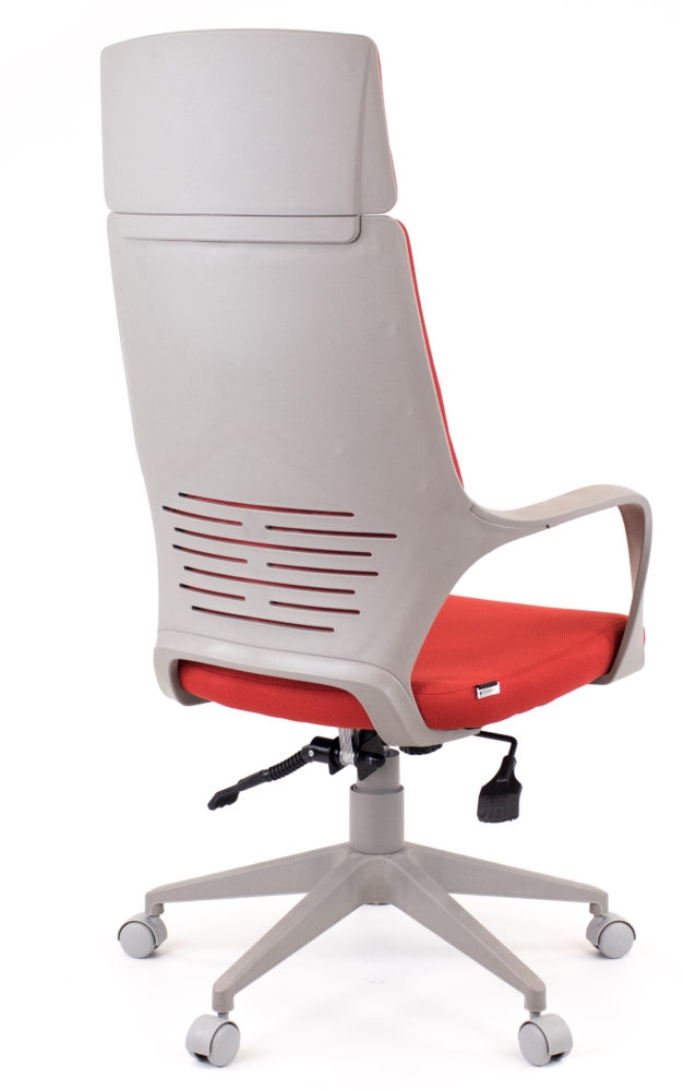 Компьютерное кресло Ткань Красный Everprof EP Trio grey T red f (Китай) | купить EP Trio grey T ...