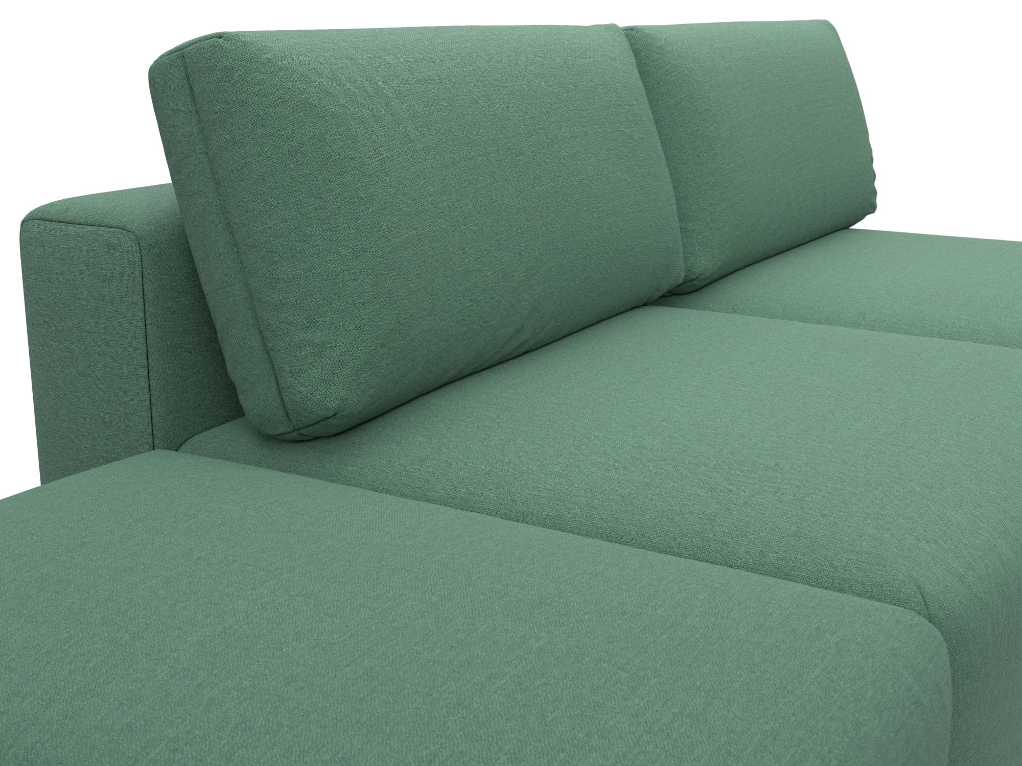 Диван прямой модульный с пуфом Лига-060 НПБ (ЛДСП,Брус,Фанера/Пластик ...