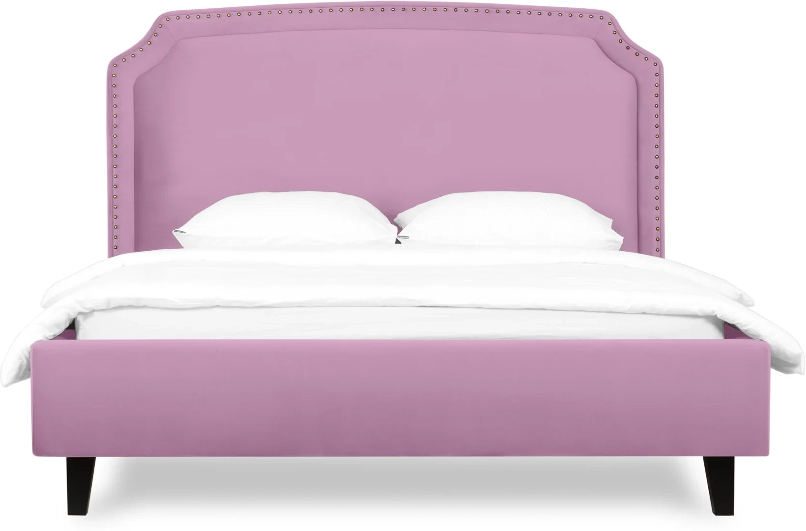 Кровать Ruan 1800 ОГОГО (арт.652374), (Велюр/Сиреневый) 652374 ОГОГО ...