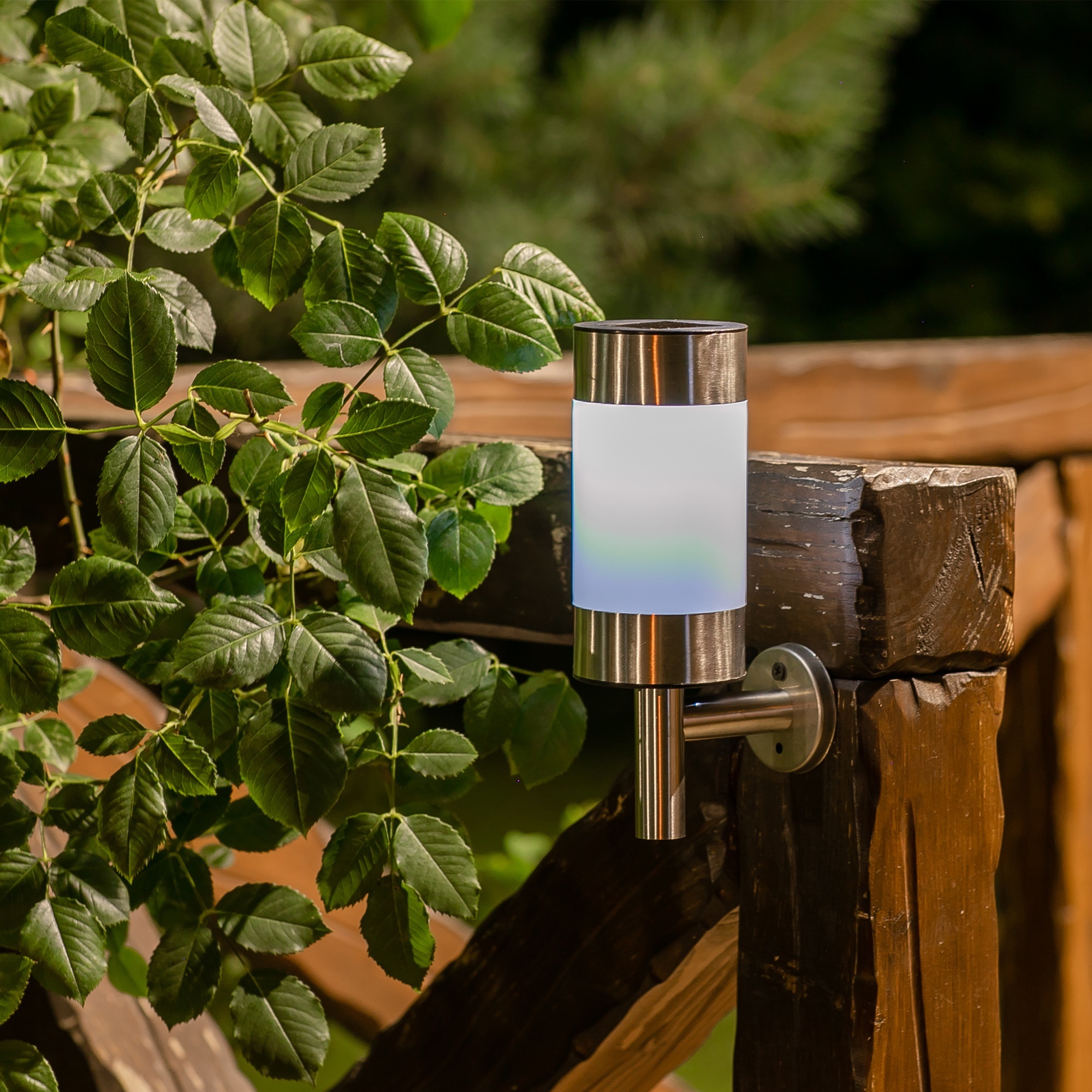 Светильник настенный на солнечной батарее, 1 светодиод 1*АА Ni-Mh ...