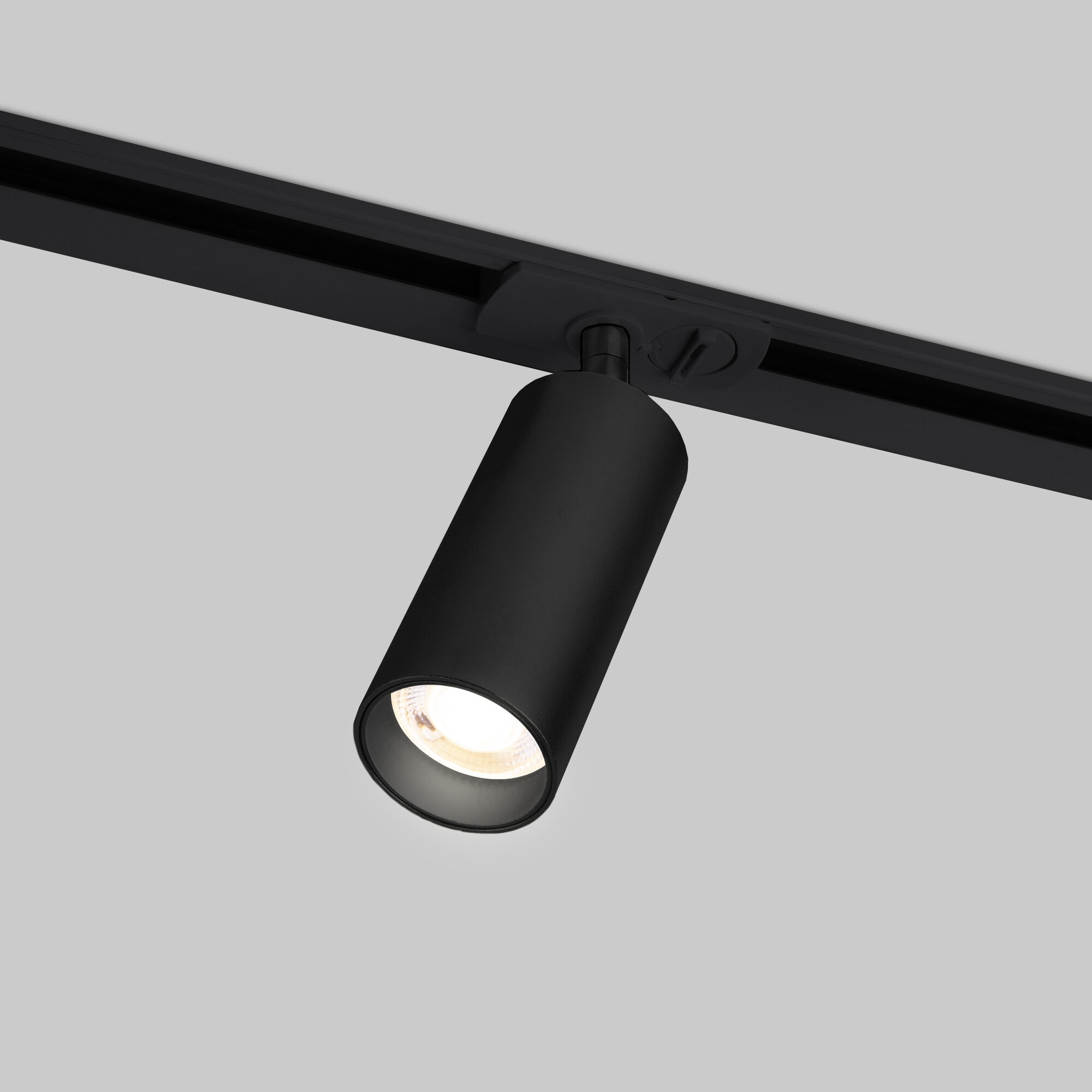 Трековый светильник черный 10W 4200K однофазный Elektrostandard Diffe ...