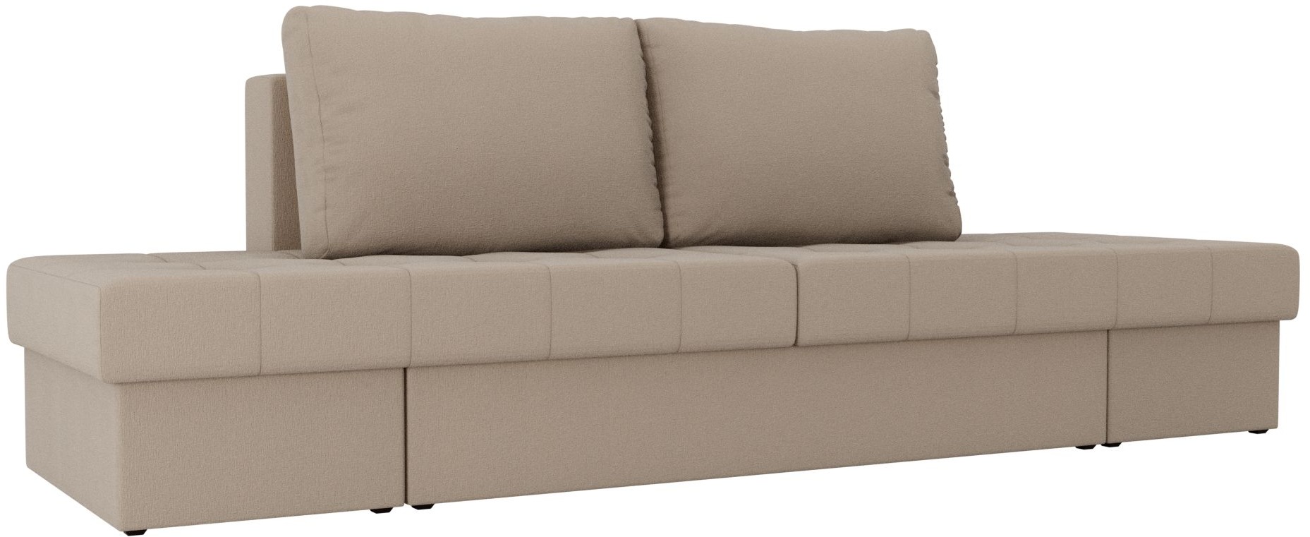 Диван трансформер Сплит (рогожка бежевая) Лига Диванов 101963 (Россия ...