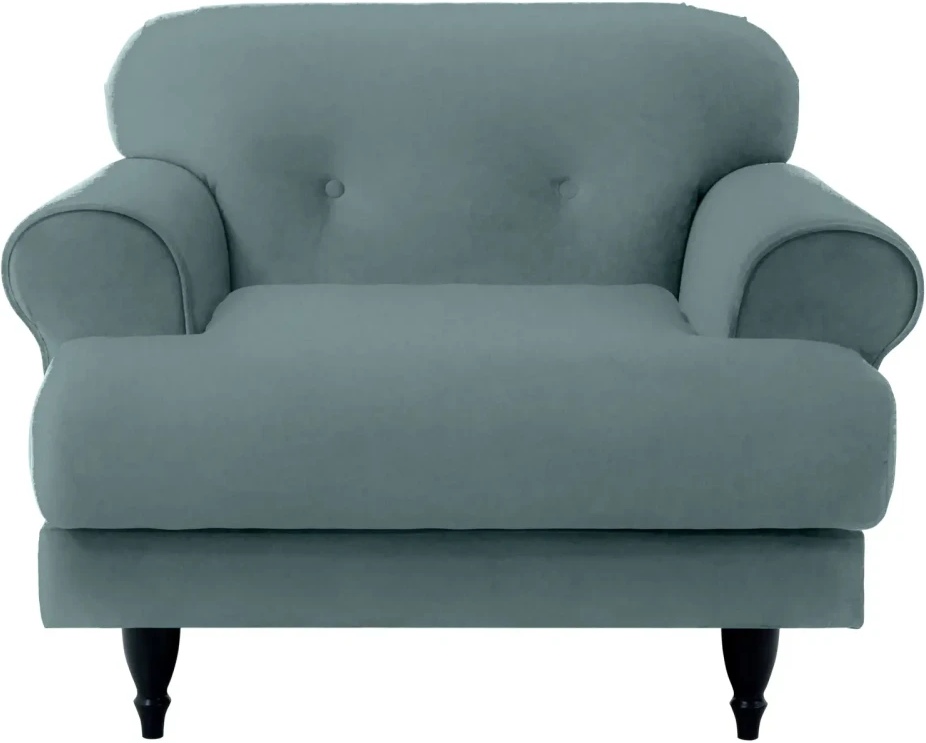 Кресло Italia ОГОГО (арт.339450), (Ткань/Бирюзовый) ОГОГО Обстановочка ...