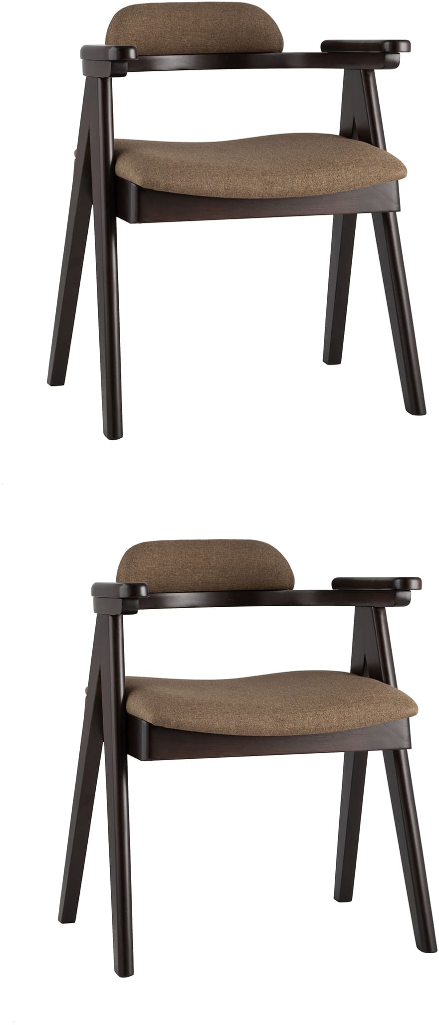 Стул обеденный OLAV кофейный 2 шт. Stool Group (Малайзия) | купить УТ000002042 по самой выгодной ...